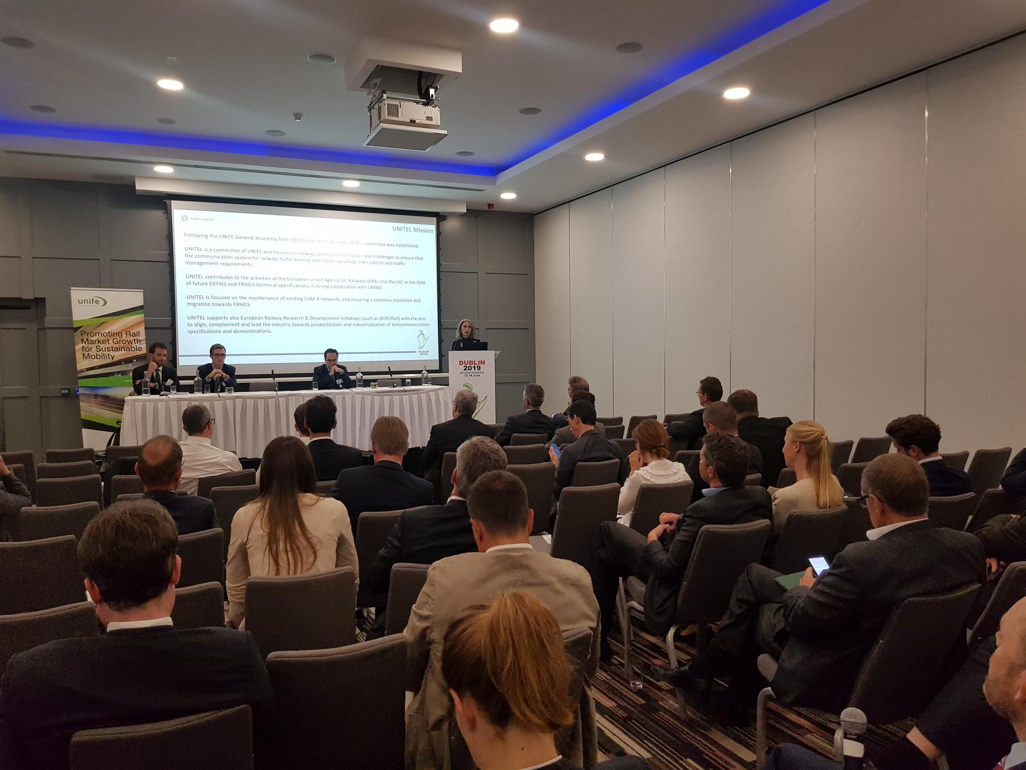 UNIFE General Assembly - UNIFE presiding board adopts the Dublin ...