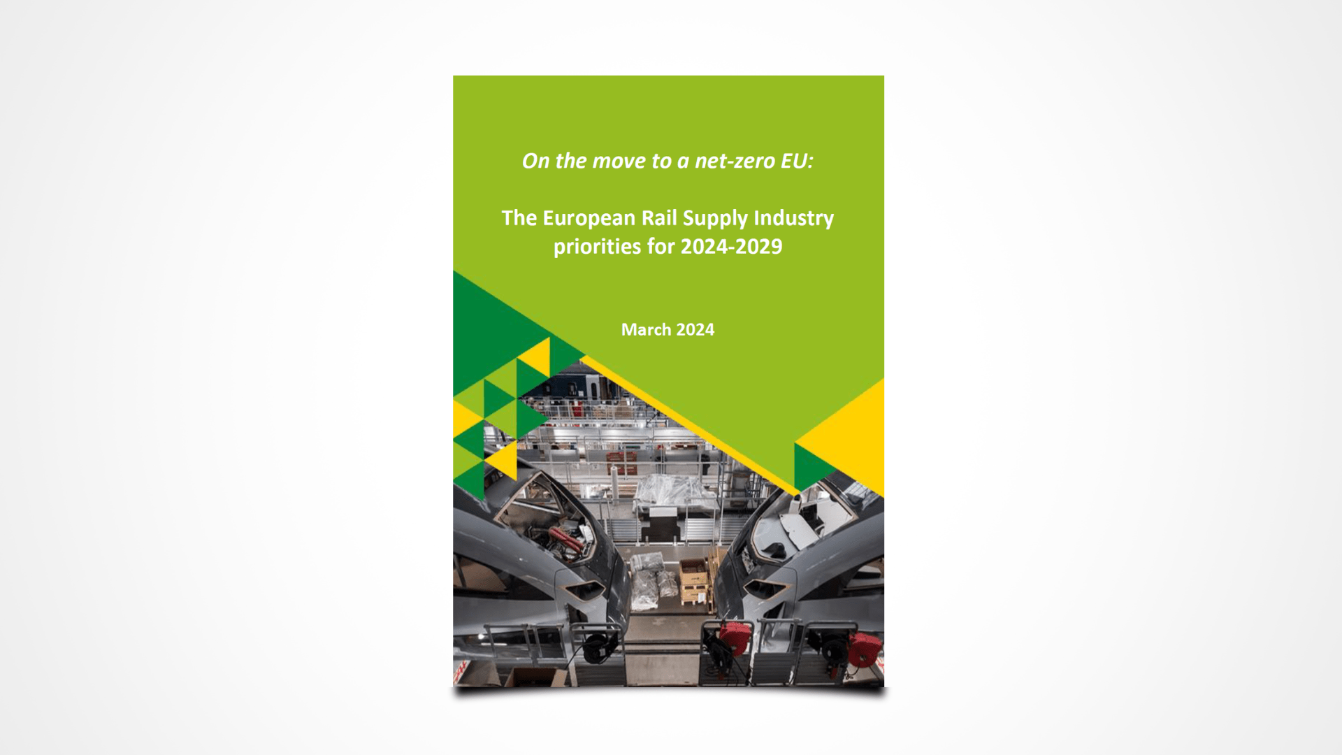 European Rail Supply Industry’s priorities for the 2024-2029 EU ...